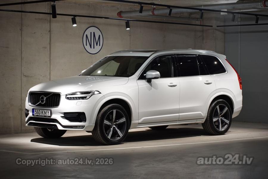 White Volvo XC90 2018 in Tallinn, with an engine capacity of 2.00 L and mileage of 160 thousand km for 27990 €, photo 1 on AUTOMOTO.COM.LV