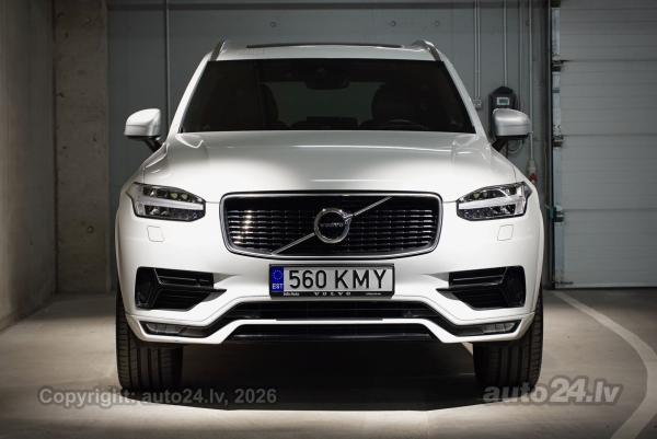 White Volvo XC90 2018 in Tallinn, with an engine capacity of 2.00 L and mileage of 160 thousand km for 27990 €, photo 5 on AUTOMOTO.COM.LV