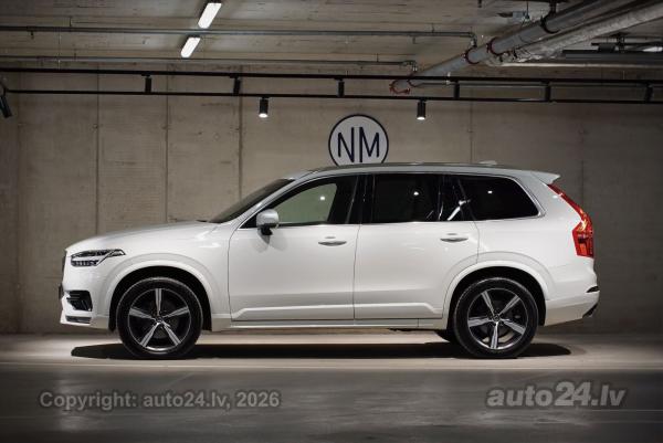 White Volvo XC90 2018 in Tallinn, with an engine capacity of 2.00 L and mileage of 160 thousand km for 27990 €, photo 7 on AUTOMOTO.COM.LV