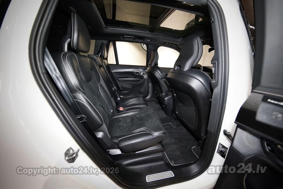 White Volvo XC90 2018 in Tallinn, with an engine capacity of 2.00 L and mileage of 160 thousand km for 27990 €, photo 14 on AUTOMOTO.COM.LV