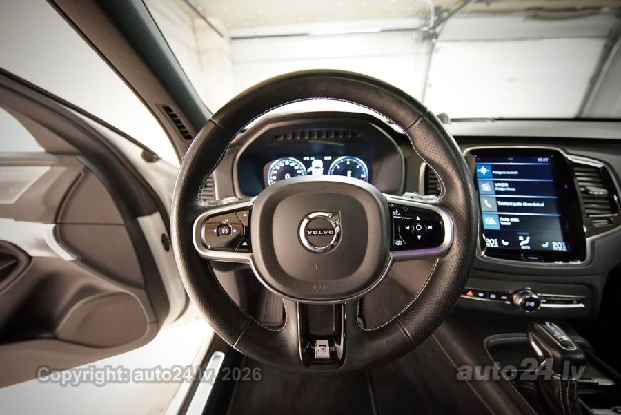White Volvo XC90 2018 in Tallinn, with an engine capacity of 2.00 L and mileage of 160 thousand km for 27990 €, photo 16 on AUTOMOTO.COM.LV