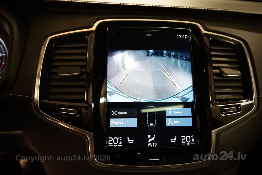 White Volvo XC90 2018 in Tallinn, with an engine capacity of 2.00 L and mileage of 160 thousand km for 27990 €, photo 20 on AUTOMOTO.COM.LV