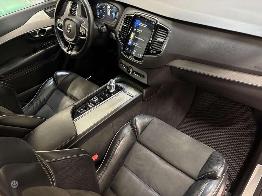 Balts Volvo XC90 2018 Viļņa, ar dzinēja tilpumu 1.97 L un nobraukumu 289 tūkst. km par 23990 €, foto 16 vietnē AUTOMOTO.COM.LV