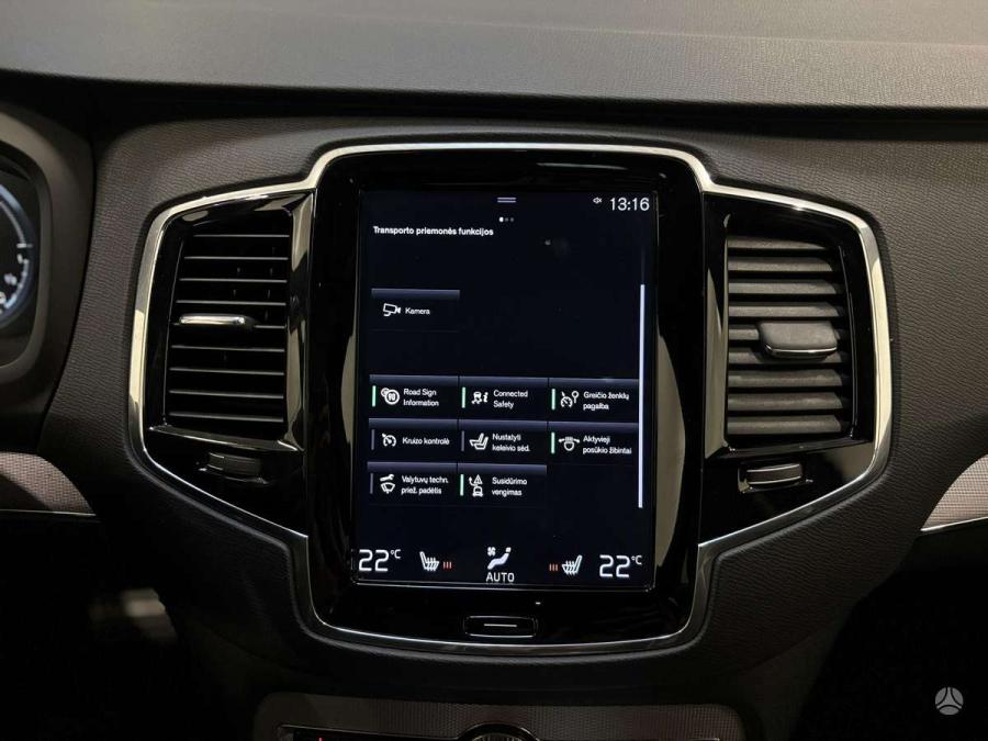 Balts Volvo XC90 2018 Viļņa, ar dzinēja tilpumu 1.97 L un nobraukumu 289 tūkst. km par 23990 €, foto 26 vietnē AUTOMOTO.COM.LV