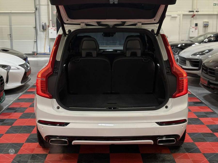 Balts Volvo XC90 2018 Viļņa, ar dzinēja tilpumu 1.97 L un nobraukumu 289 tūkst. km par 23990 €, foto 33 vietnē AUTOMOTO.COM.LV