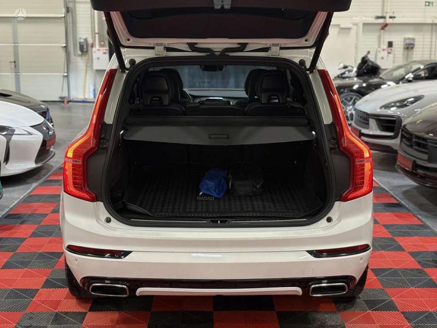 Balts Volvo XC90 2018 Viļņa, ar dzinēja tilpumu 1.97 L un nobraukumu 289 tūkst. km par 23990 €, foto 34 vietnē AUTOMOTO.COM.LV