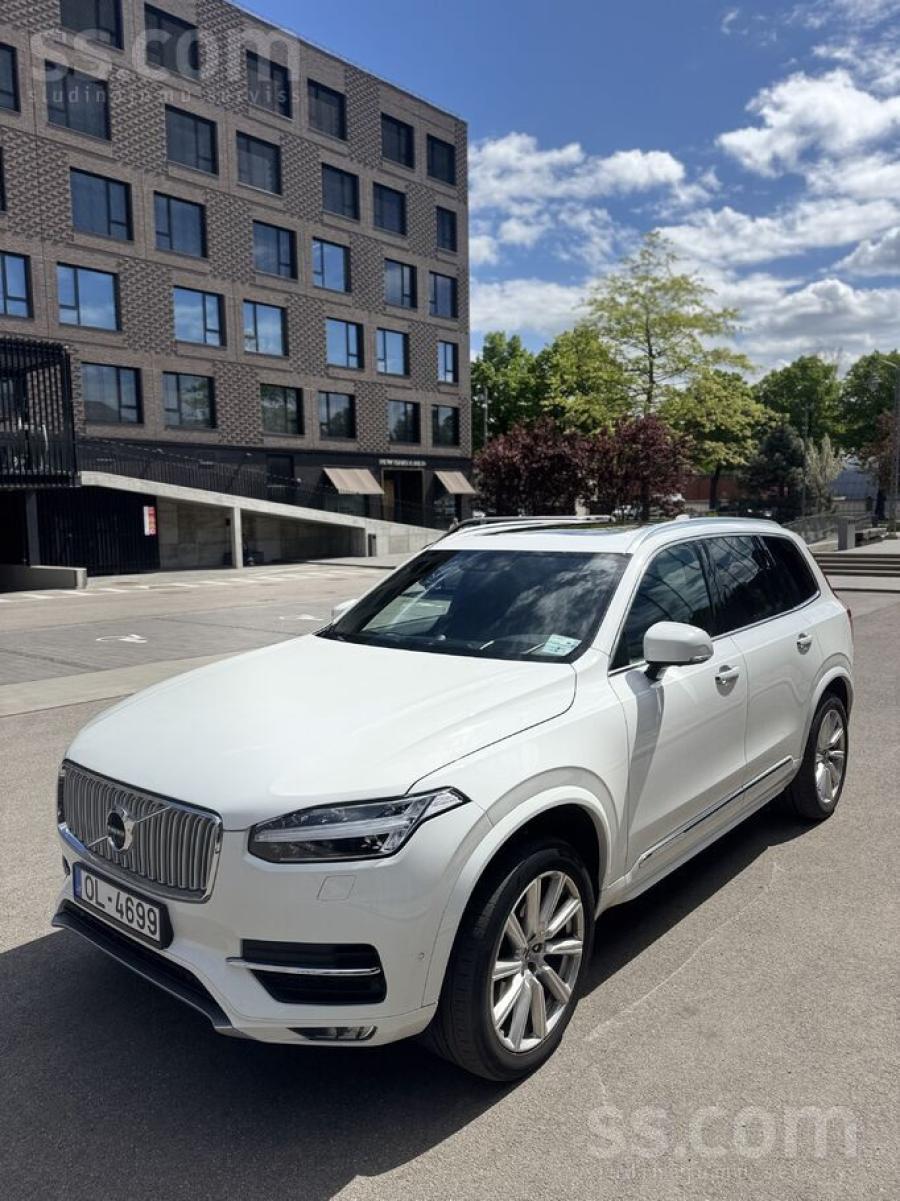 Balts Volvo XC90 2018 Rīga, ar dzinēja tilpumu 1.90 L un nobraukumu 173 tūkst. km par 26800 €, foto 4 vietnē AUTOMOTO.COM.LV
