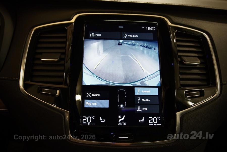 White Volvo XC90 2018 in Tallinn, with an engine capacity of 2.00 L and mileage of 98 thousand km for 29990 €, photo 21 on AUTOMOTO.COM.LV