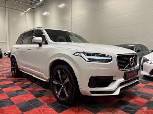 White Volvo XC90 2018 in Vilnius, with an engine capacity of 1.97 L and mileage of 289 thousand km for 22990 €, photo 4 on AUTOMOTO.COM.LV