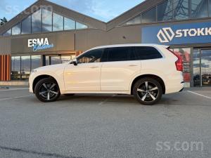White Volvo XC90 2018 in Riga, with an engine capacity of 2.00 L and mileage of 196 thousand km for 23800 €, photo  on AUTOMOTO.COM.LV