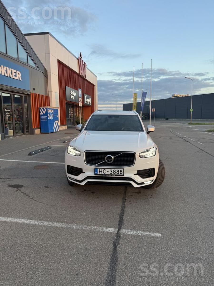 Balts Volvo XC90 2018 Rīga, ar dzinēja tilpumu 2.00 L un nobraukumu 196 tūkst. km par 23800 €, foto 4 vietnē AUTOMOTO.COM.LV