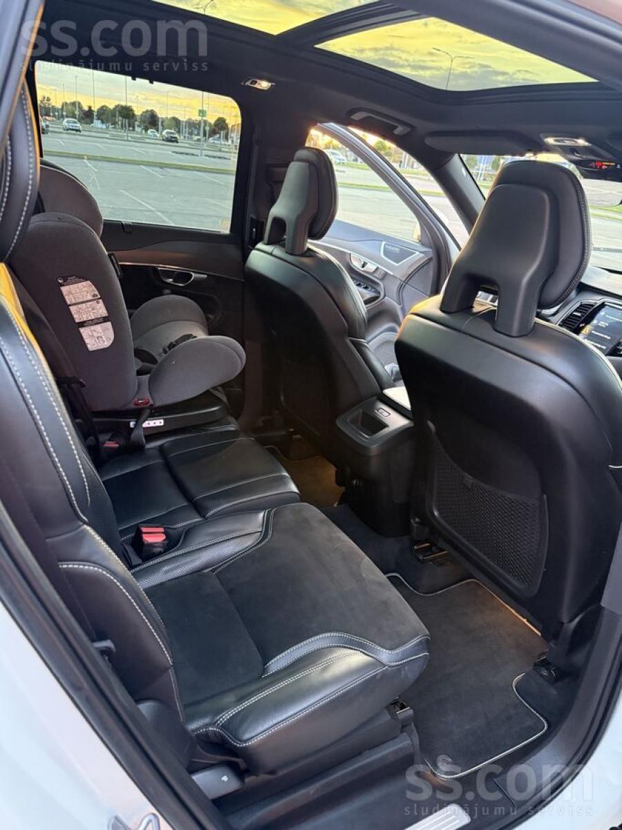Balts Volvo XC90 2018 Rīga, ar dzinēja tilpumu 2.00 L un nobraukumu 196 tūkst. km par 23800 €, foto 13 vietnē AUTOMOTO.COM.LV