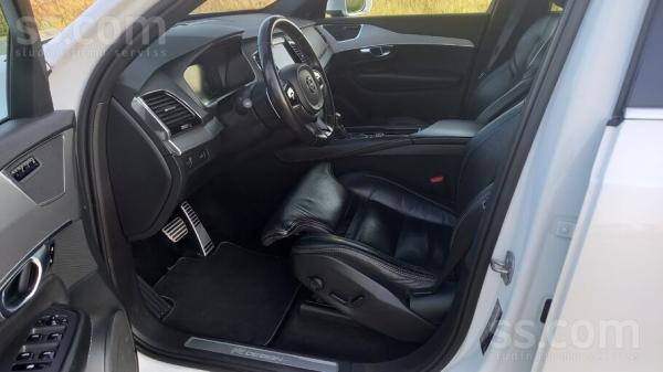 Balts Volvo XC90 2018 Ogre, ar dzinēja tilpumu 2.00 L un nobraukumu 193 tūkst. km par 24400 €, foto 5 vietnē AUTOMOTO.COM.LV