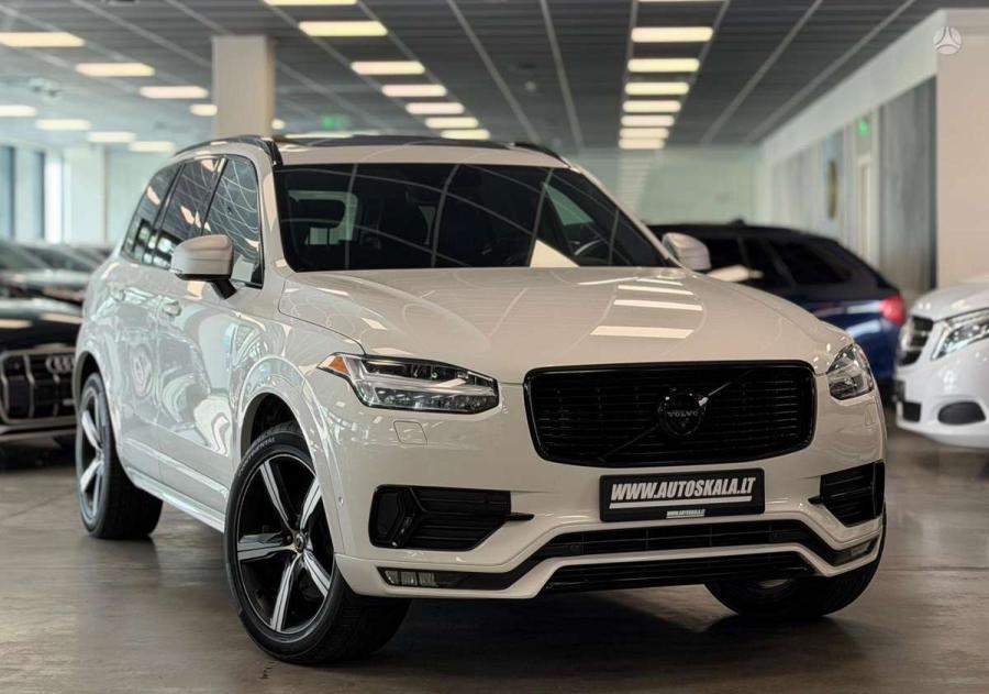 Balts Volvo XC90 2018 Klaipėda, ar dzinēja tilpumu 1.97 L un nobraukumu 171 tūkst. km par 23950 €, foto 1 vietnē AUTOMOTO.COM.LV