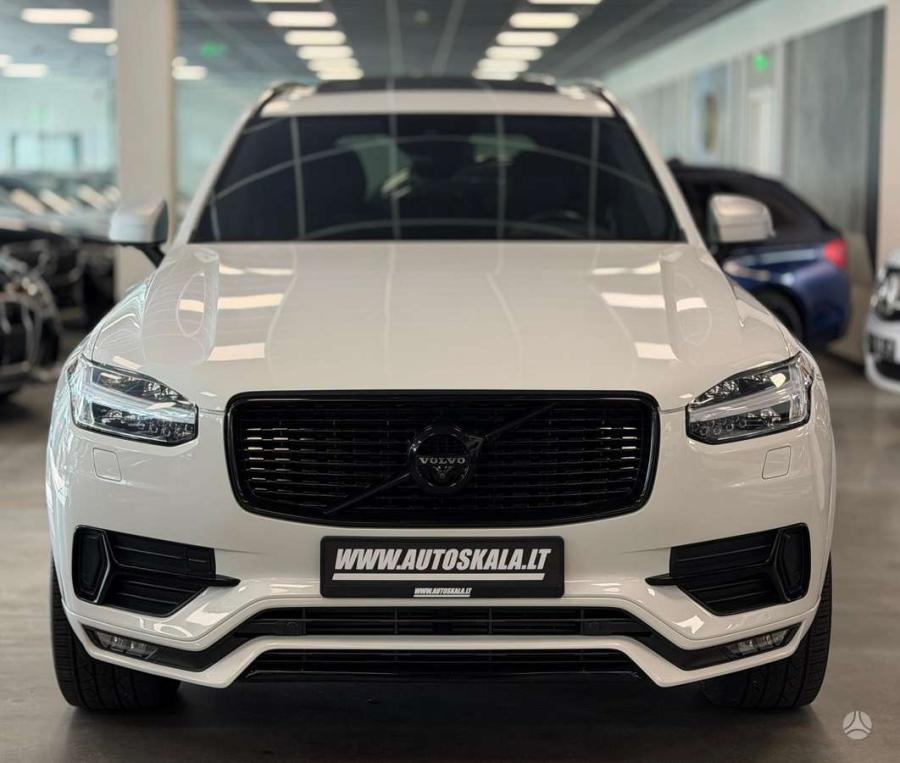 Balts Volvo XC90 2018 Klaipėda, ar dzinēja tilpumu 1.97 L un nobraukumu 171 tūkst. km par 23950 €, foto 3 vietnē AUTOMOTO.COM.LV