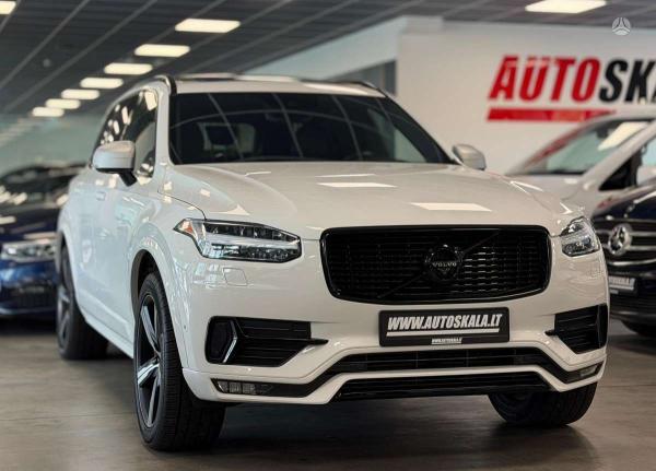 White Volvo XC90 2018 in Klaipeda, with an engine capacity of 1.97 L and mileage of 171 thousand km for 23950 €, photo 4 on AUTOMOTO.COM.LV