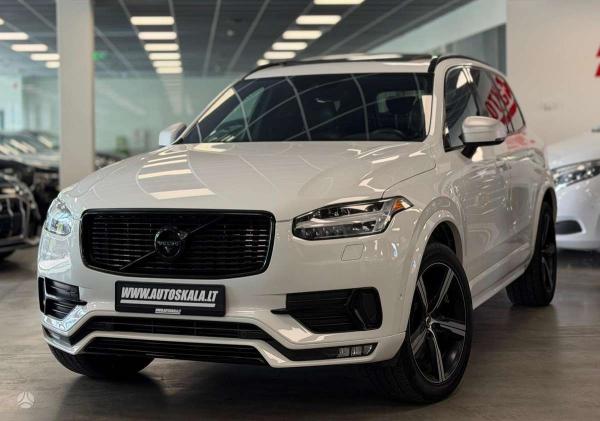 White Volvo XC90 2018 in Klaipeda, with an engine capacity of 1.97 L and mileage of 171 thousand km for 23950 €, photo 10 on AUTOMOTO.COM.LV