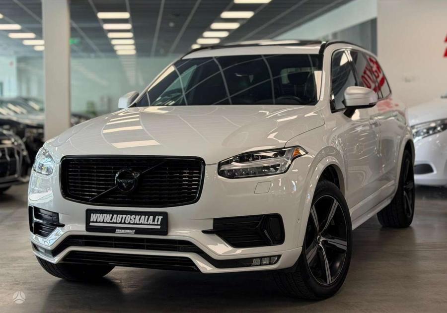 Balts Volvo XC90 2018 Klaipėda, ar dzinēja tilpumu 1.97 L un nobraukumu 171 tūkst. km par 23950 €, foto 10 vietnē AUTOMOTO.COM.LV