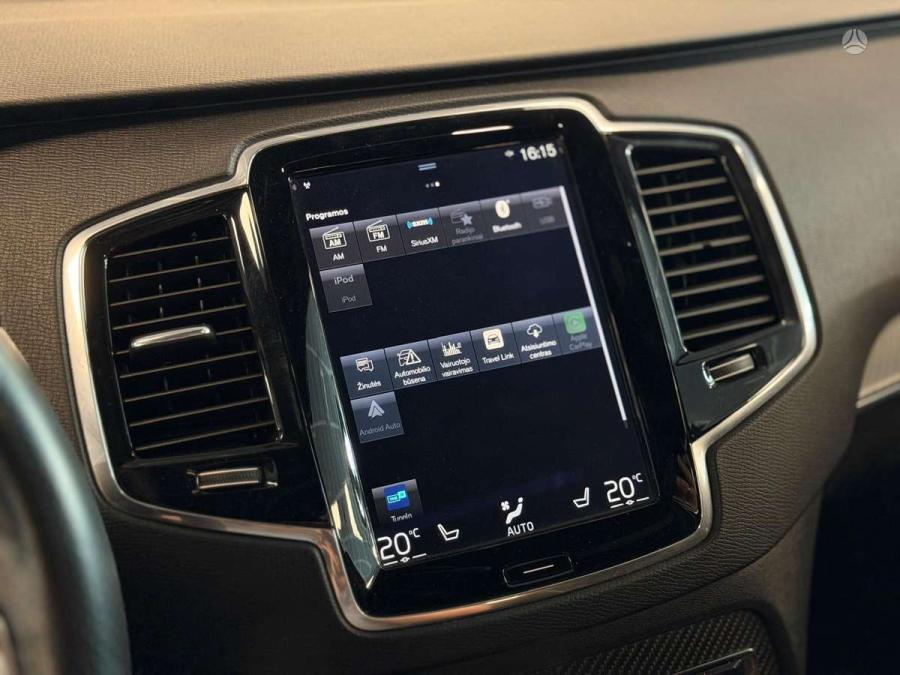 Balts Volvo XC90 2018 Klaipėda, ar dzinēja tilpumu 1.97 L un nobraukumu 171 tūkst. km par 23950 €, foto 33 vietnē AUTOMOTO.COM.LV