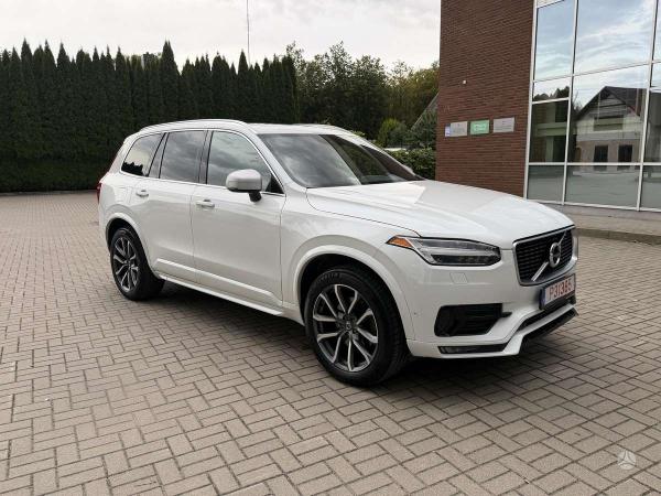 White Volvo XC90 2018 in Sakiai, with an engine capacity of 1.97 L and mileage of 240 thousand km for 18500 €, photo 11 on AUTOMOTO.COM.LV