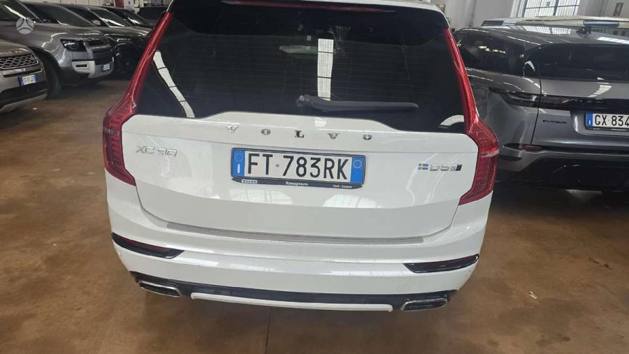 White Volvo XC90 2019 in Panevezys, with an engine capacity of 1.97 L and mileage of 208 thousand km for 22000 €, photo 7 on AUTOMOTO.COM.LV