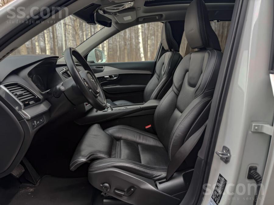 Balts Volvo XC90 2019 Jelgava, ar dzinēja tilpumu 2.00 L un nobraukumu 127 tūkst. km par 36995 €, foto 15 vietnē AUTOMOTO.COM.LV