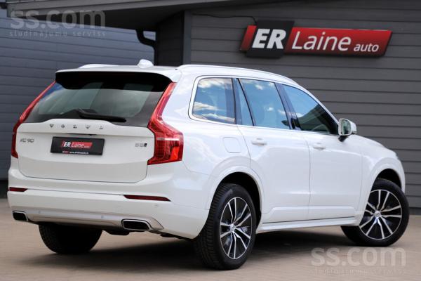 White Volvo XC90 2019 in Tukums, with an engine capacity of 2.00 L and mileage of 198 thousand km for 23000 €, photo 3 on AUTOMOTO.COM.LV