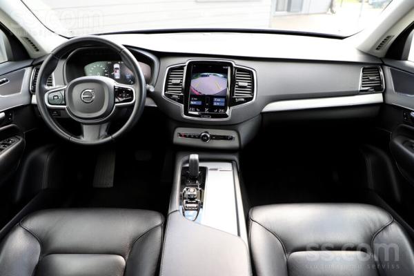 White Volvo XC90 2019 in Tukums, with an engine capacity of 2.00 L and mileage of 198 thousand km for 23000 €, photo 7 on AUTOMOTO.COM.LV