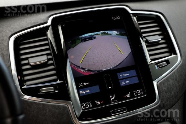 White Volvo XC90 2019 in Tukums, with an engine capacity of 2.00 L and mileage of 198 thousand km for 23000 €, photo 9 on AUTOMOTO.COM.LV