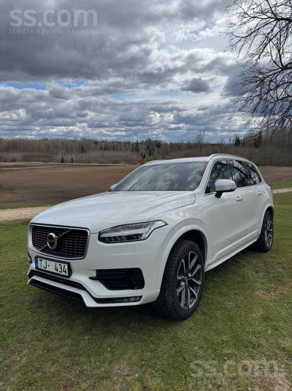 Balts Volvo XC90 2019 Madona, ar dzinēja tilpumu 2.00 L un nobraukumu 159 tūkst. km par 28580 €, foto 1 vietnē AUTOMOTO.COM.LV