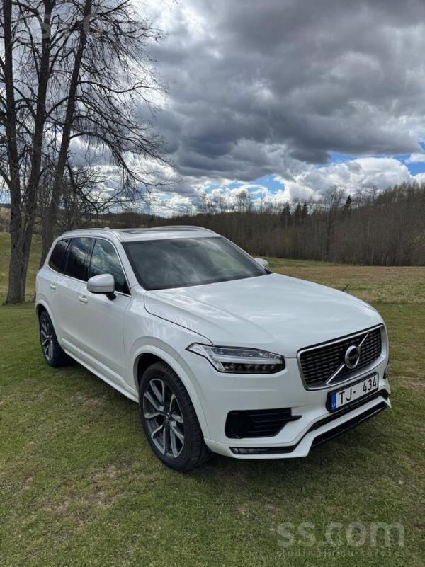 Balts Volvo XC90 2019 Madona, ar dzinēja tilpumu 2.00 L un nobraukumu 159 tūkst. km par 28580 €, foto 2 vietnē AUTOMOTO.COM.LV
