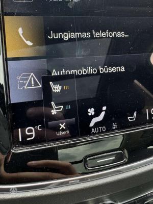 Белый Вольво ХС90 2019 в Алитус, объемом двигателя 2.00 л и пробегом 139 тыс. км за 28800 €, фото 19 на AUTOMOTO.COM.LV