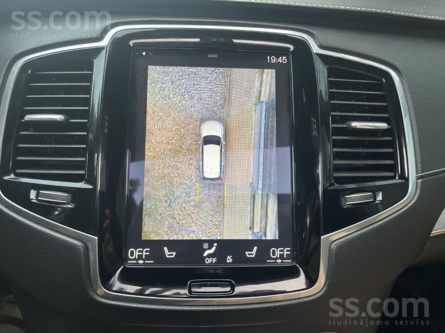 Balts Volvo XC90 2019 Rīga, ar dzinēja tilpumu 2.00 L un nobraukumu 168 tūkst. km par 29950 €, foto 18 vietnē AUTOMOTO.COM.LV