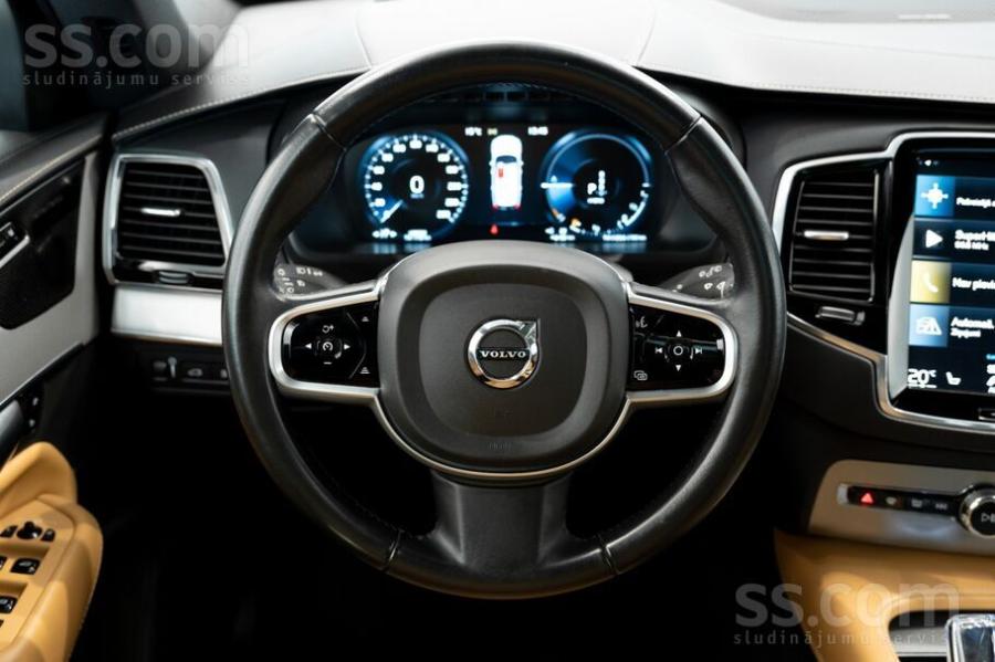 Balts Volvo XC90 2019 Rīga, ar dzinēja tilpumu 2.00 L un nobraukumu 170 tūkst. km par 32900 €, foto 15 vietnē AUTOMOTO.COM.LV