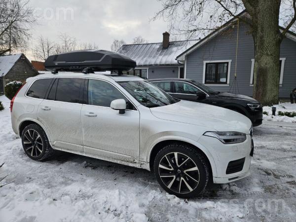 White Volvo XC90 2020 in Jurmala, with an engine capacity of 2.00 L and mileage of 185 thousand km for 30999 €, photo 2 on AUTOMOTO.COM.LV