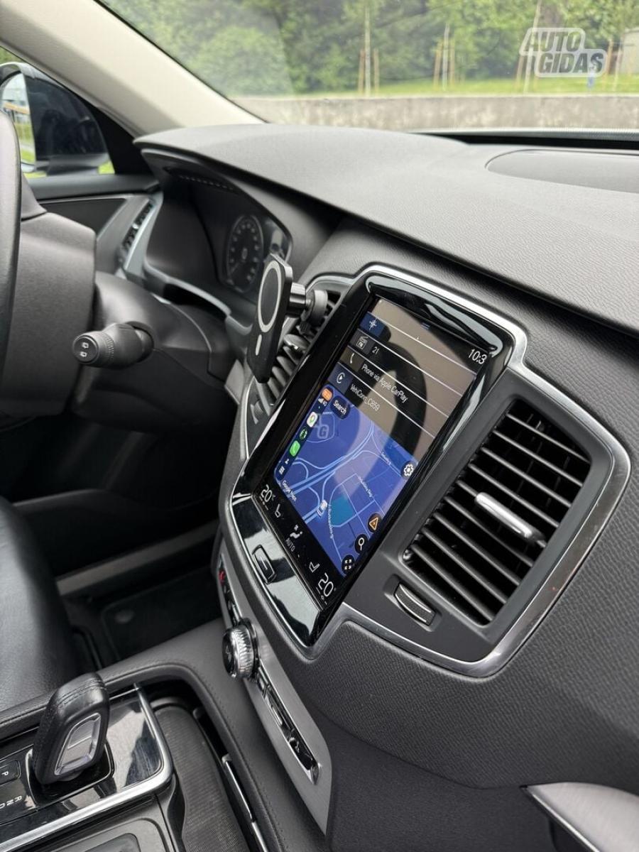 White Volvo XC90 2020 in Vilnius, with an engine capacity of 2.00 L and mileage of 147 thousand km for 35000 €, photo 13 on AUTOMOTO.COM.LV