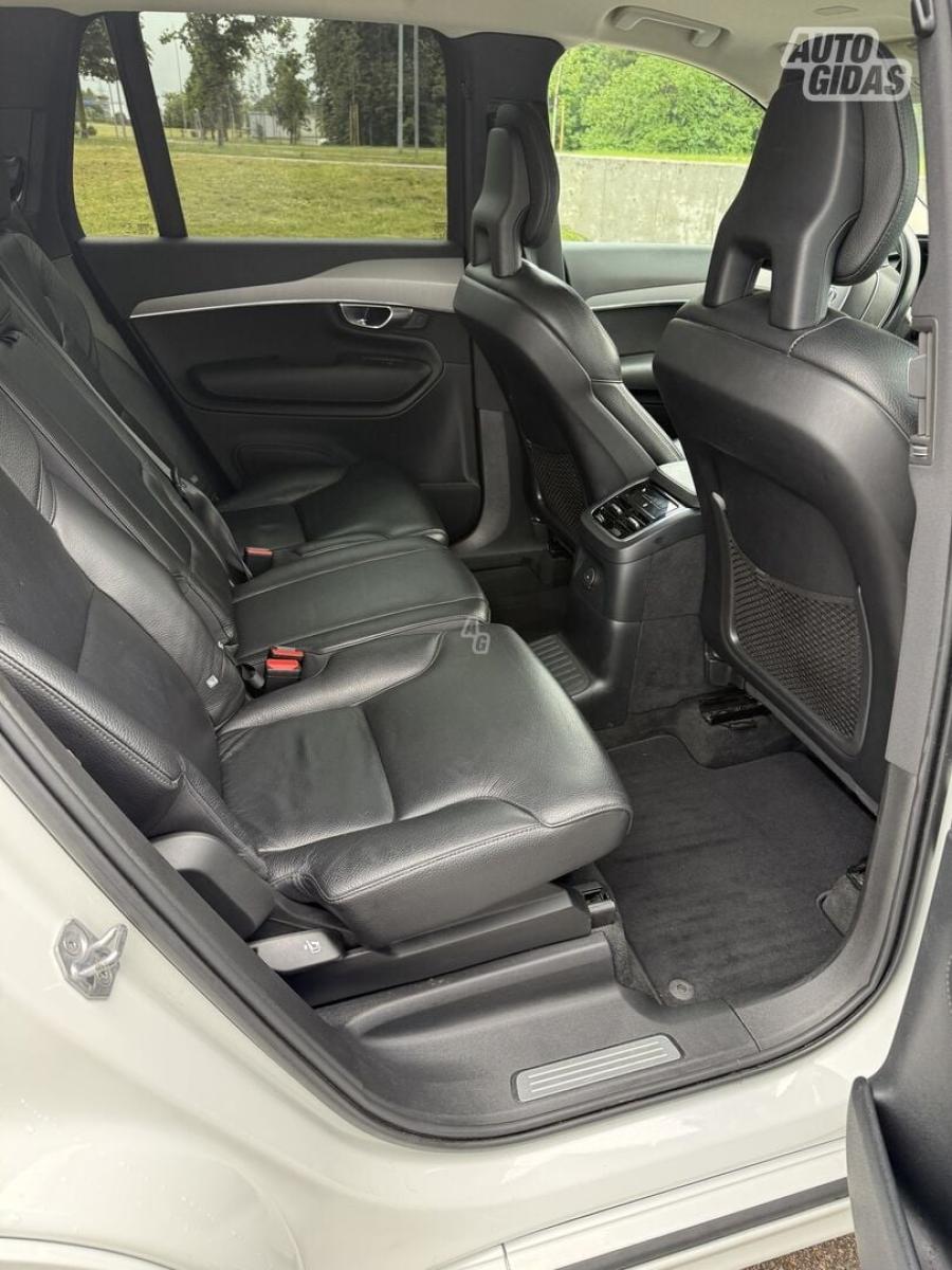 White Volvo XC90 2020 in Vilnius, with an engine capacity of 2.00 L and mileage of 147 thousand km for 35000 €, photo 26 on AUTOMOTO.COM.LV