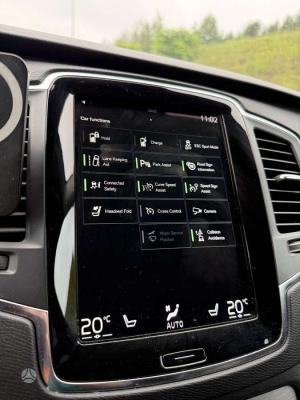 Balts Volvo XC90 2020 Viļņa, ar dzinēja tilpumu 1.97 L un nobraukumu 147 tūkst. km par 32500 €, foto 11 vietnē AUTOMOTO.COM.LV