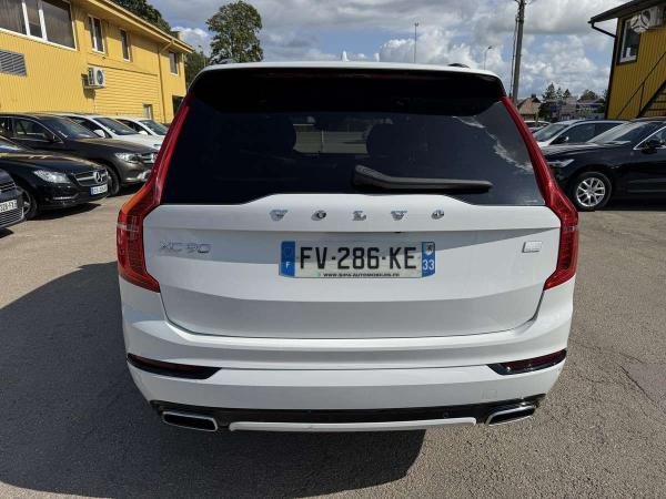 Volvo XC90 2020 in Taurage on AUTOMOTO.COM.LV White Volvo XC90 2020 in Taurage, with an engine capacity of 1.97 L and mileage of 120 thousand km for 38200 €, photo 7 on AUTOMOTO.COM.LV