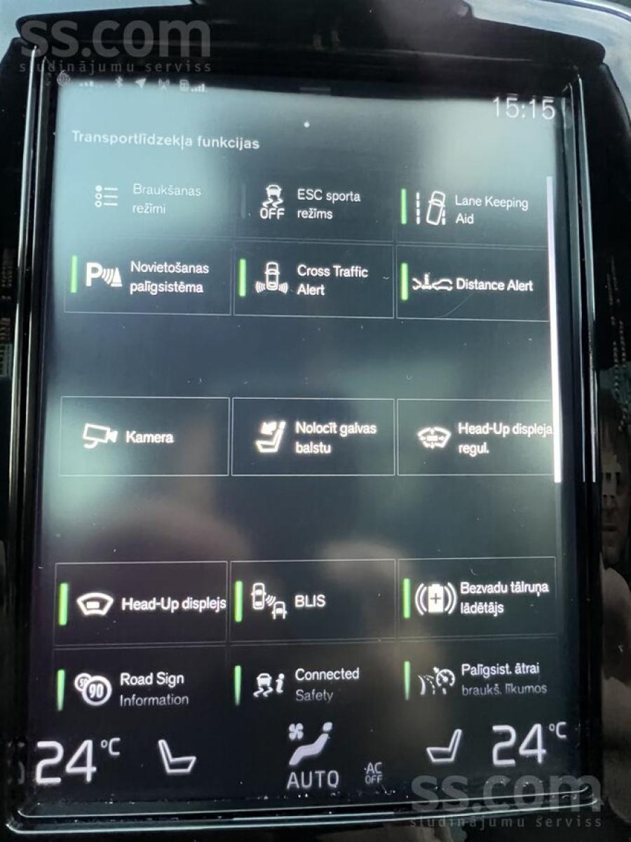 Белый Вольво ХС90 2021 в Рига, объемом двигателя 2.00 л и пробегом 64 тыс. км за 41500 €, фото 27 на AUTOMOTO.COM.LV