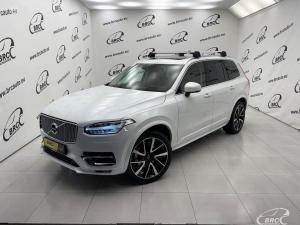 White Volvo XC90 2021 in Vilnius, with an engine capacity of 1.97 L and mileage of 92 thousand km for 31900 €, photo  on AUTOMOTO.COM.LV