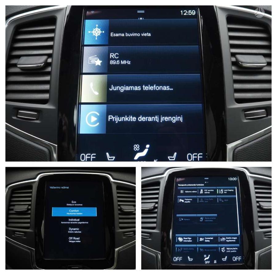 Белый Вольво ХС90 2021 в Вильнюс, объемом двигателя 1.97 л и пробегом 108 тыс. км за 34400 €, фото 19 на AUTOMOTO.COM.LV