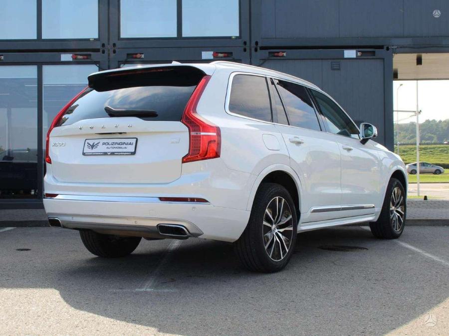 White Volvo XC90 2021 in Vilnius, with an engine capacity of 1.97 L and mileage of 173 thousand km for 35490 €, photo 3 on AUTOMOTO.COM.LV