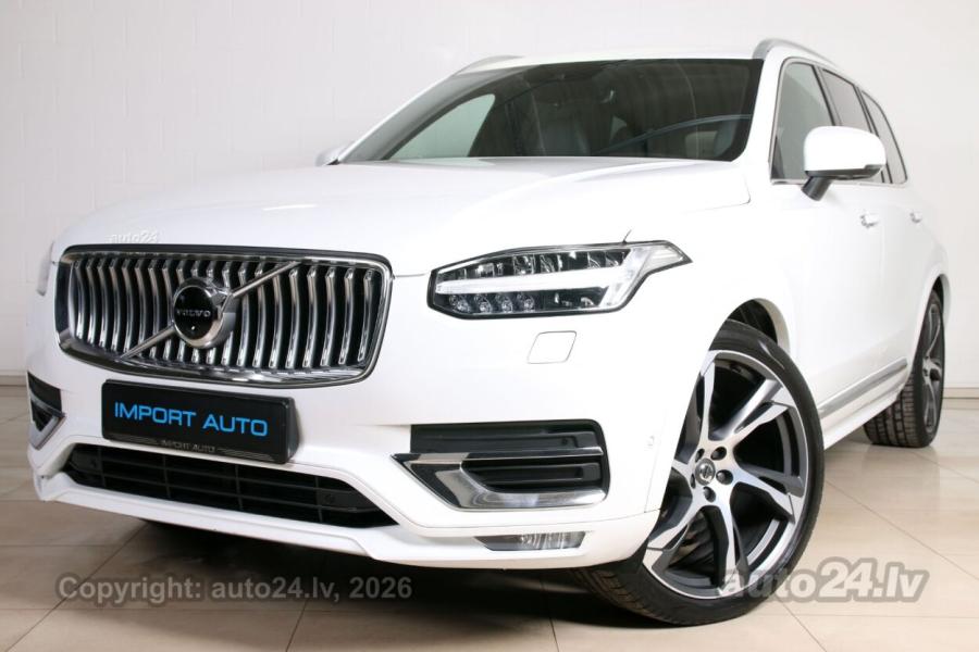 White Volvo XC90 2021 in Parnu, with an engine capacity of 2.00 L and mileage of 89 thousand km for 48990 €, photo 1 on AUTOMOTO.COM.LV