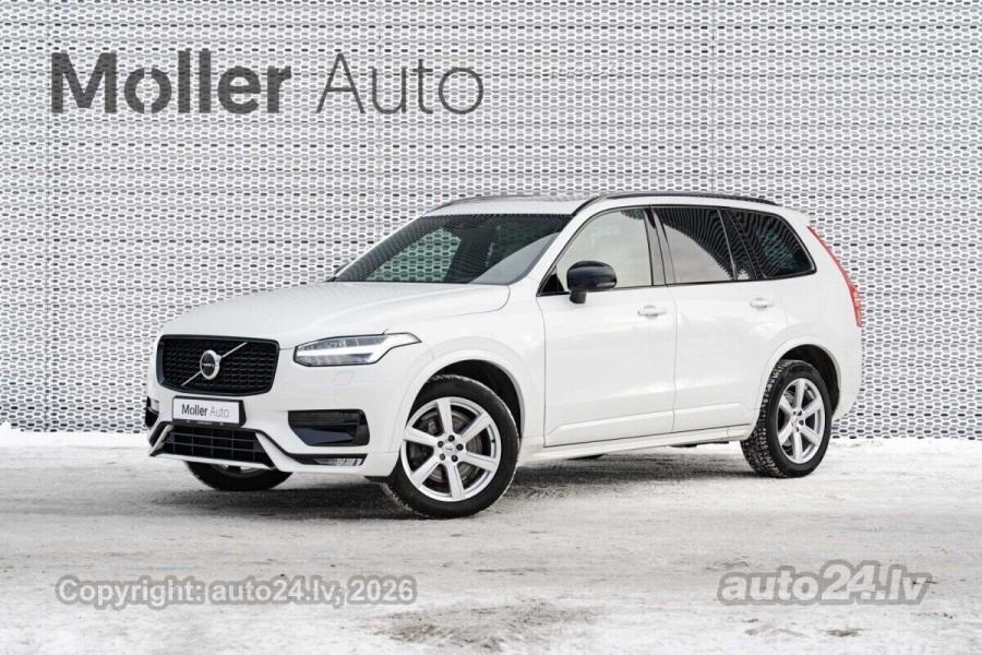White Volvo XC90 2021 in Riga, with an engine capacity of 2.00 L and mileage of 171 thousand km for 30221 €, photo 1 on AUTOMOTO.COM.LV