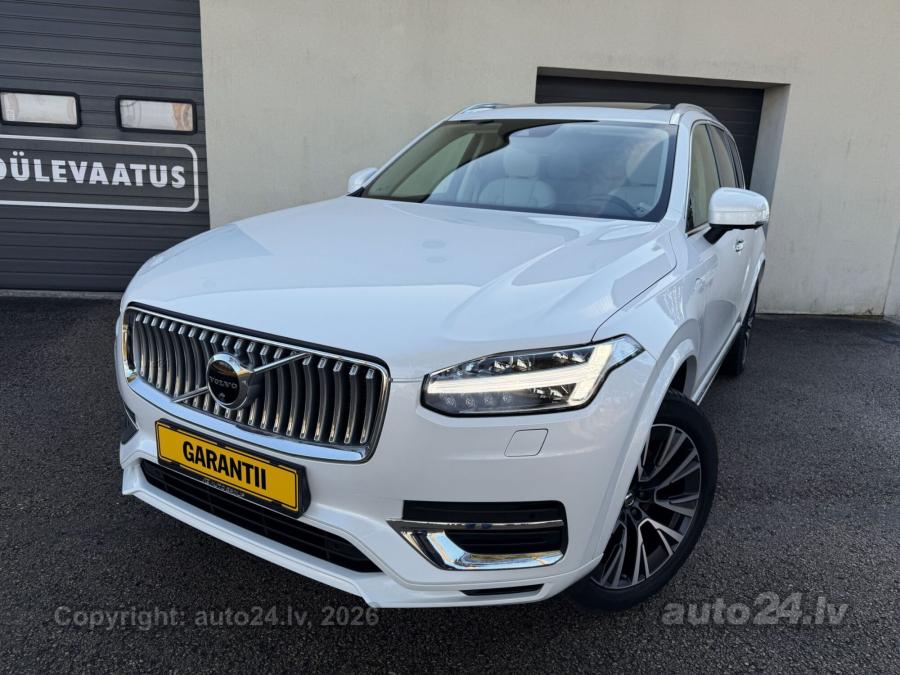 White Volvo XC90 2021 in Parnu, with an engine capacity of 2.00 L and mileage of 77 thousand km for 46990 €, photo 1 on AUTOMOTO.COM.LV