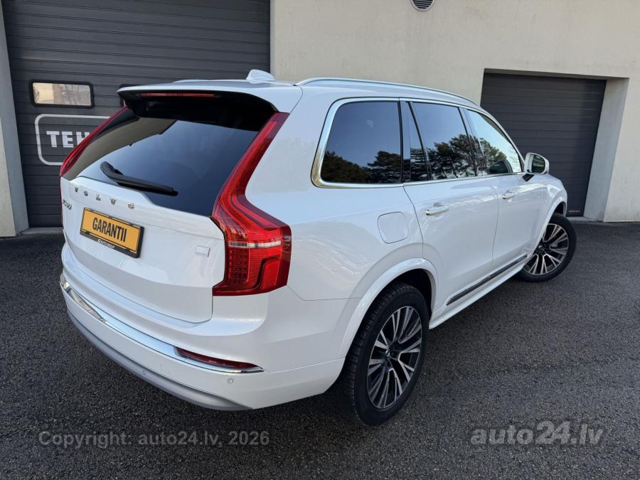 White Volvo XC90 2021 in Parnu, with an engine capacity of 2.00 L and mileage of 77 thousand km for 46990 €, photo 9 on AUTOMOTO.COM.LV