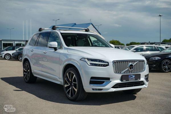 White Volvo XC90 2021 in Marijampole, with an engine capacity of 2.00 L and mileage of 97 thousand km for 29950 €, photo 1 on AUTOMOTO.COM.LV
