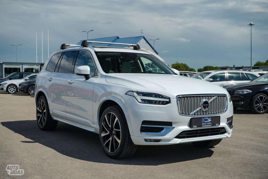 Balts Volvo XC90 2021 Marijampole, ar dzinēja tilpumu 2.00 L un nobraukumu 97 tūkst. km par 29950 €, foto 1 vietnē AUTOMOTO.COM.LV