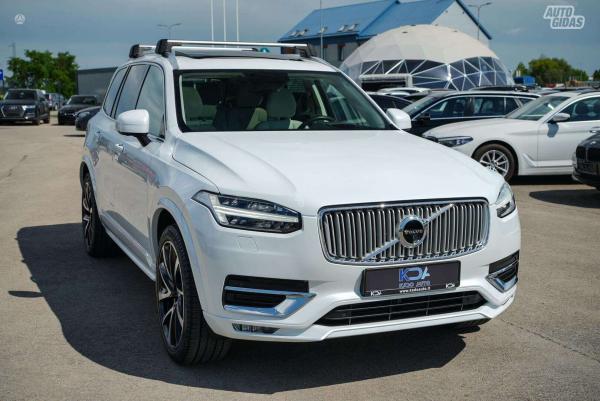 White Volvo XC90 2021 in Marijampole, with an engine capacity of 2.00 L and mileage of 97 thousand km for 29950 €, photo 2 on AUTOMOTO.COM.LV